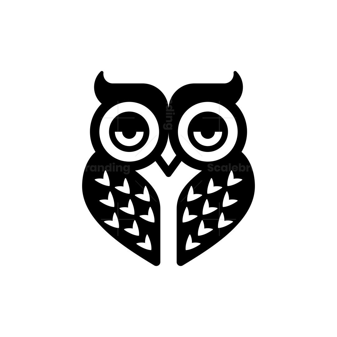 Iconic Wise Owl Logo | Scalebranding