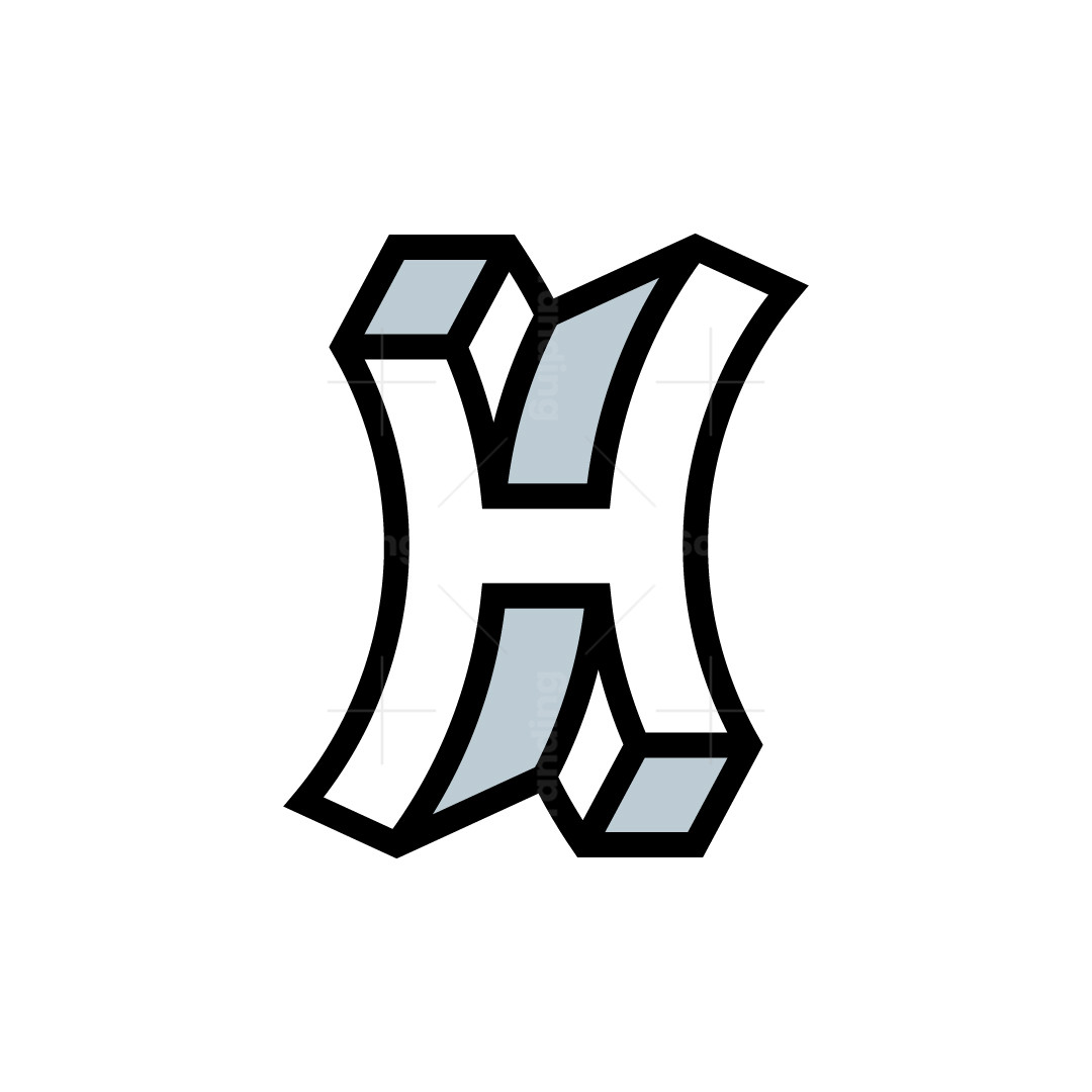 Impossible Letter H Logo | Scalebranding