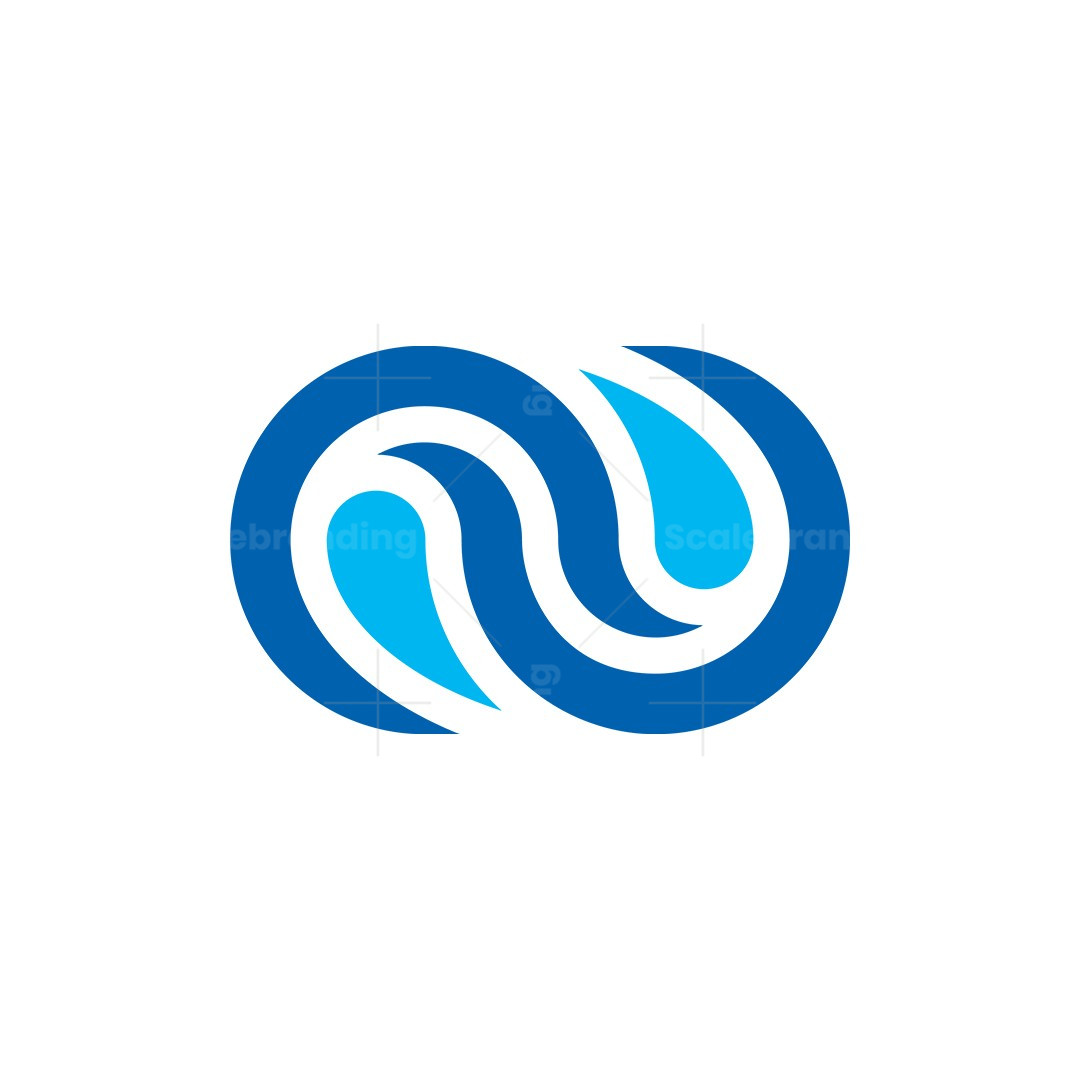 Infinite Water Logo | Scalebranding