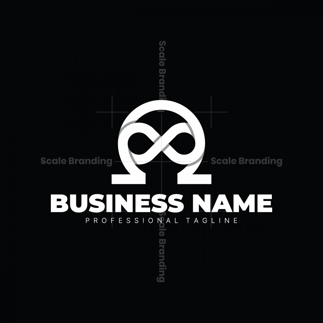 Infinity And Omega Logo | Scalebranding