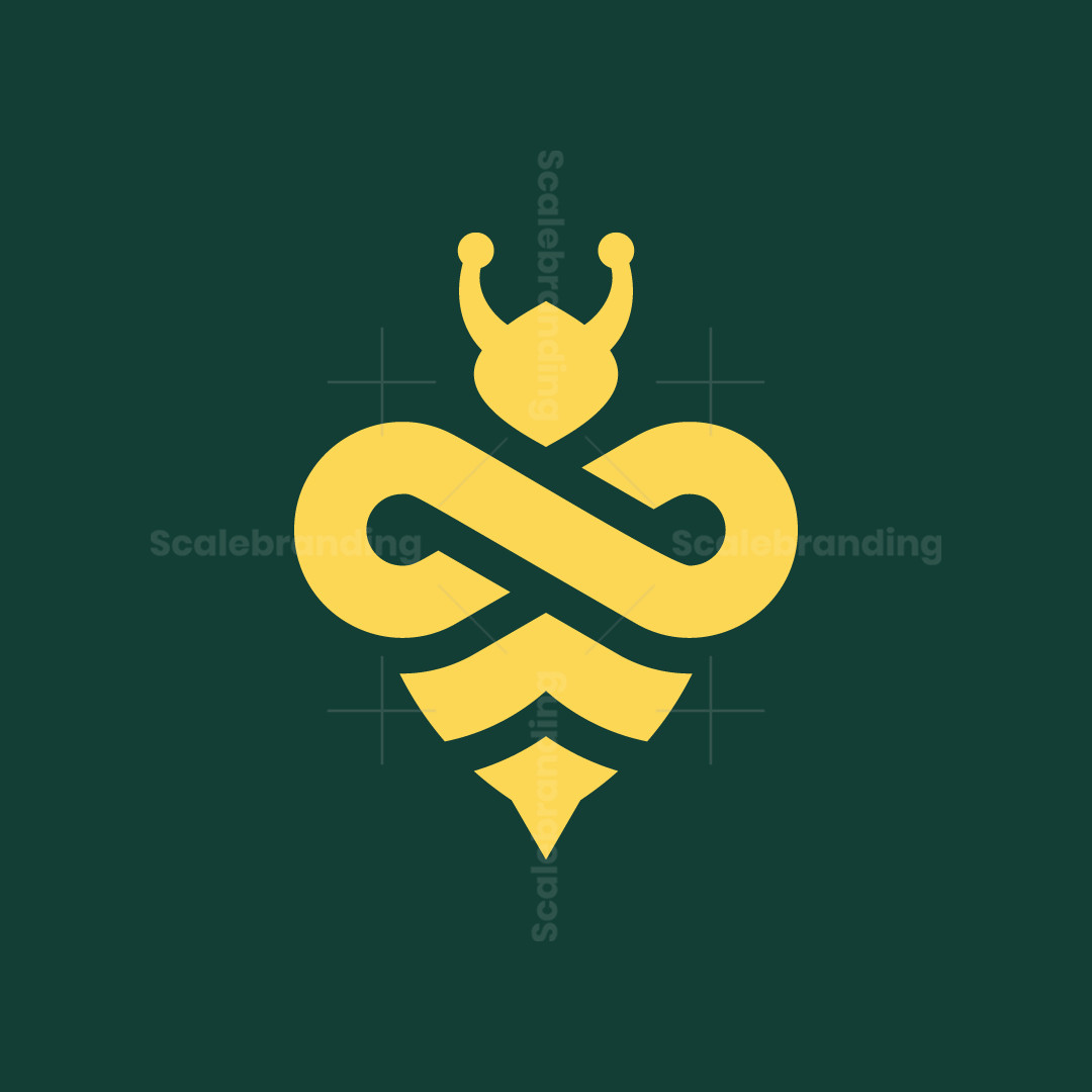 Infinity Bee Logo | Scalebranding