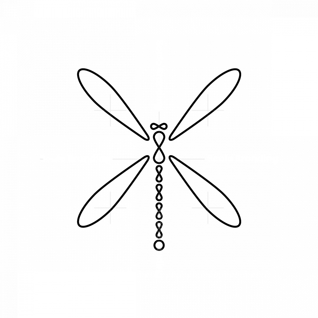 Infinity dragonfly logo | Scalebranding