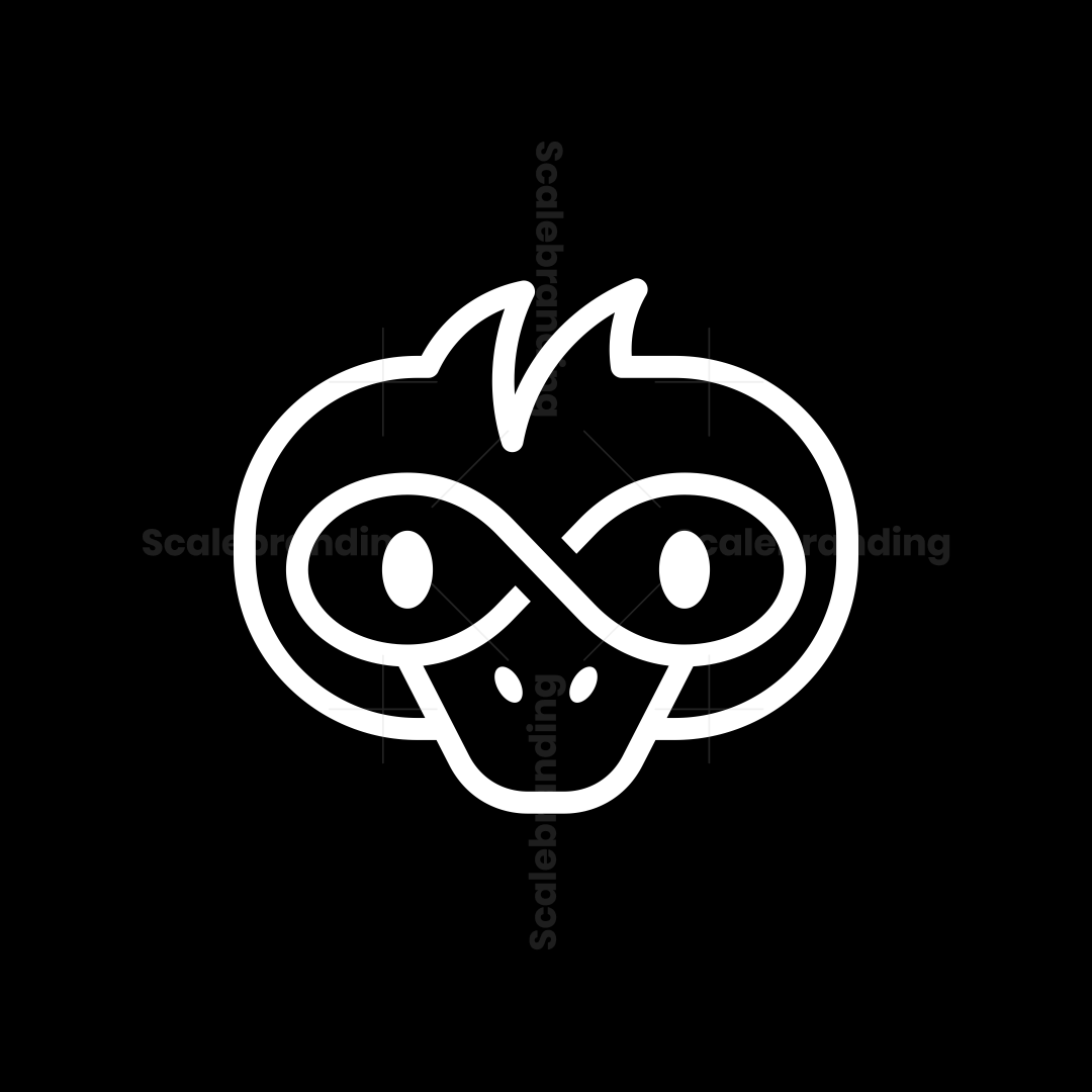 Iconic Infinity Duck Head Logo | Scalebranding