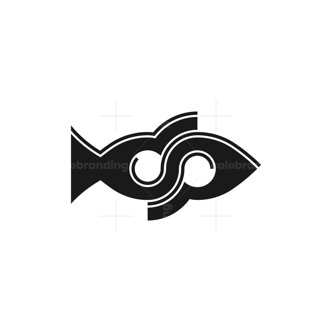 Infinity Fish Logo | Scalebranding