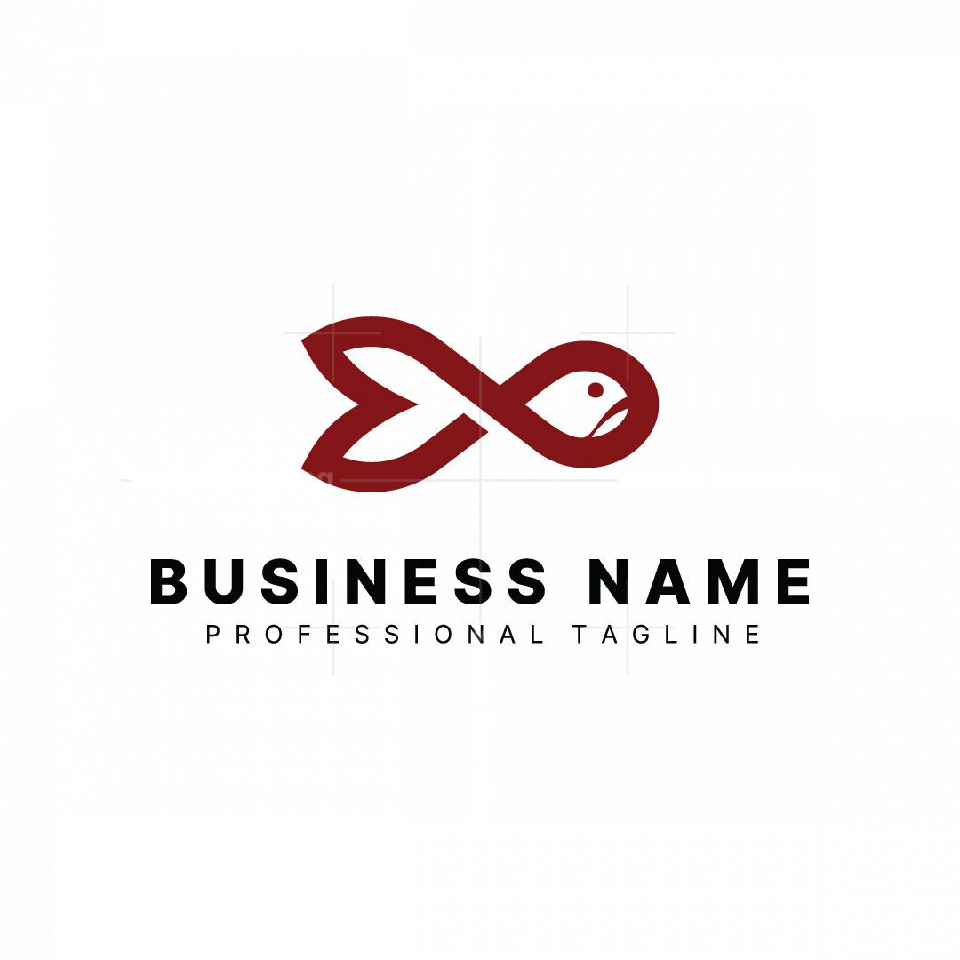 Infinity Fish Logo | Scalebranding