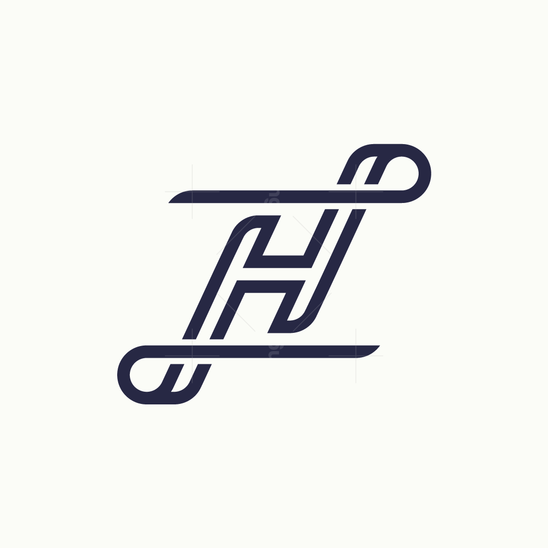 Infinity H Letter Mark Logo | Scalebranding