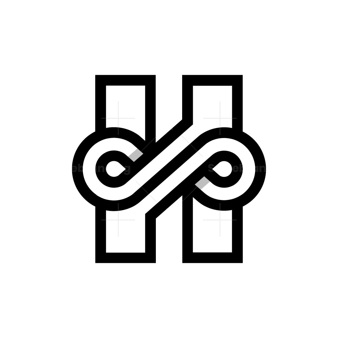 Infinity Letter H Logo | Scalebranding