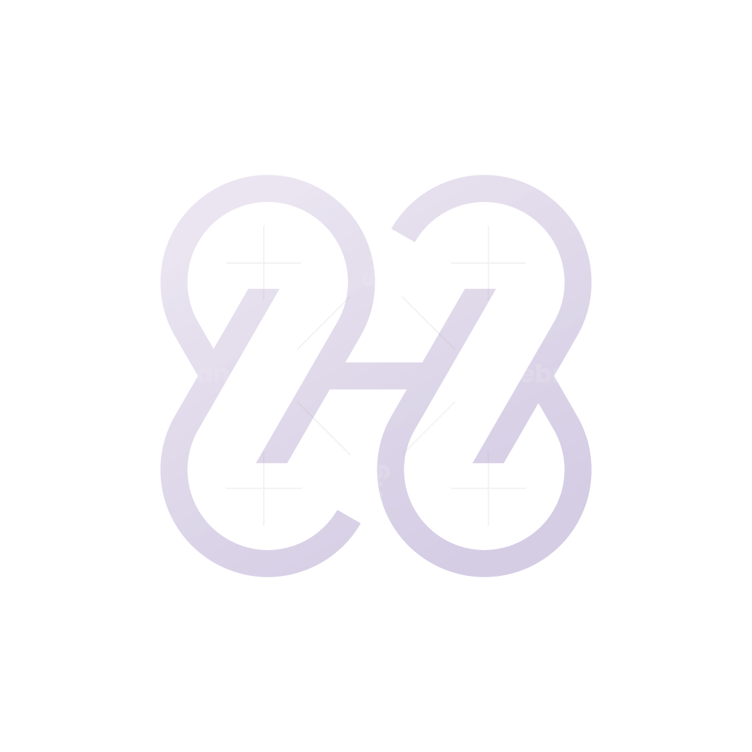 Infinity Loop Letter H Logo | Scalebranding