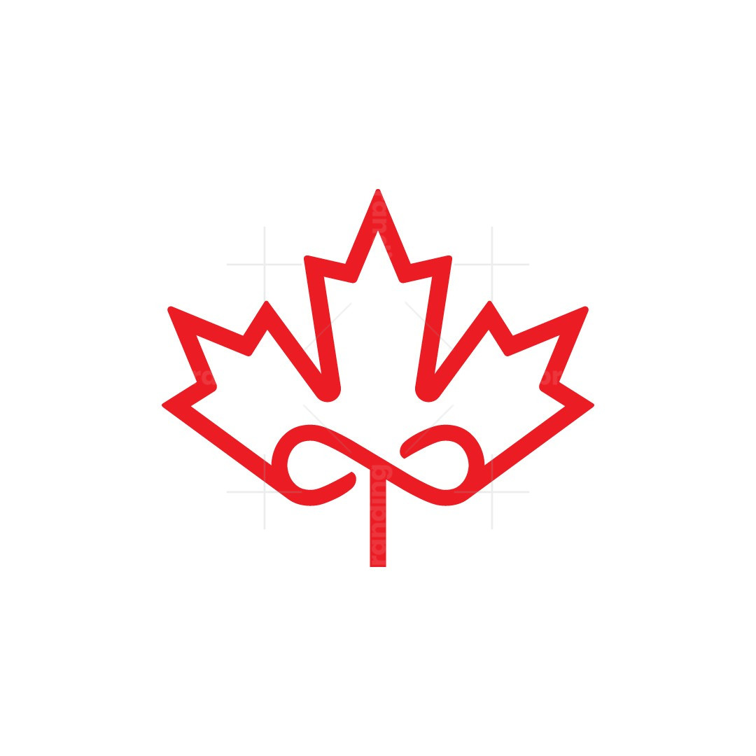 Infinity Maple Leaf Logo | Scalebranding