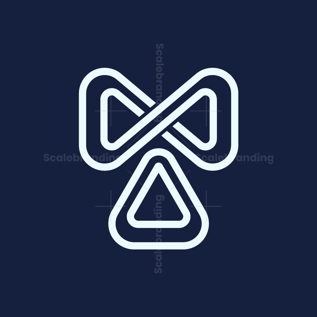 Infinity Media T Letter Logo | Scalebranding