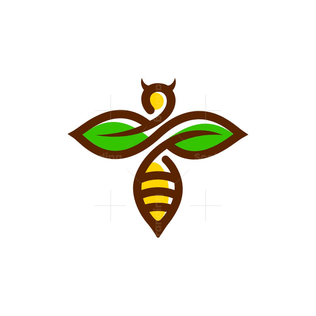 infinity natural bee logo | Scalebranding