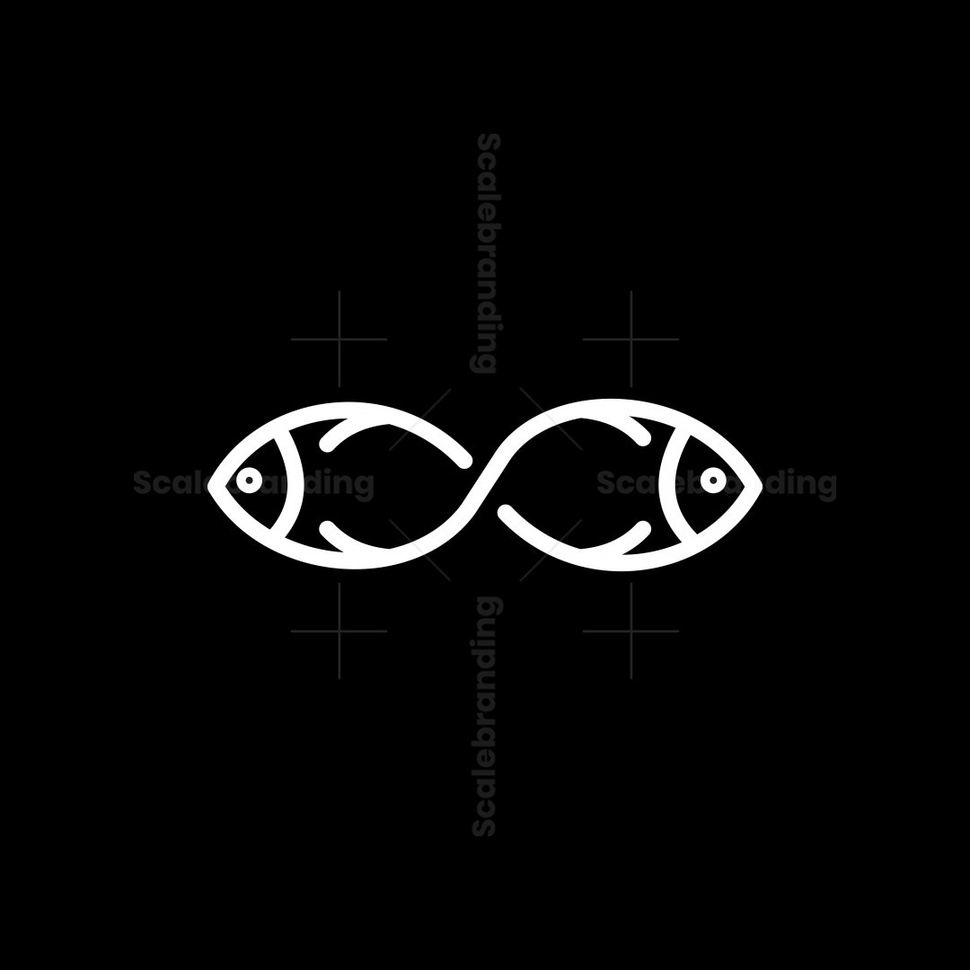 Infinty Fish Head Logo | Scalebranding