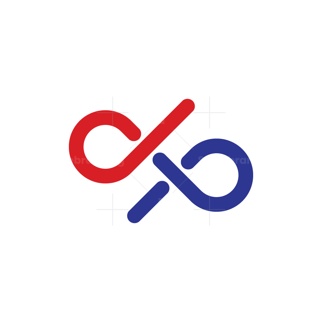 Interlocking, looped DP Logo | Scalebranding
