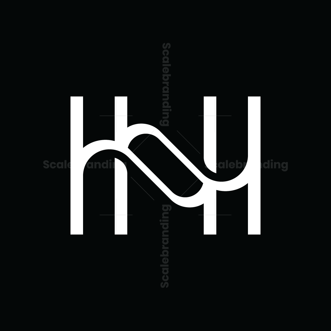 Intertwined Letter HH Monogram Logo | Scalebranding