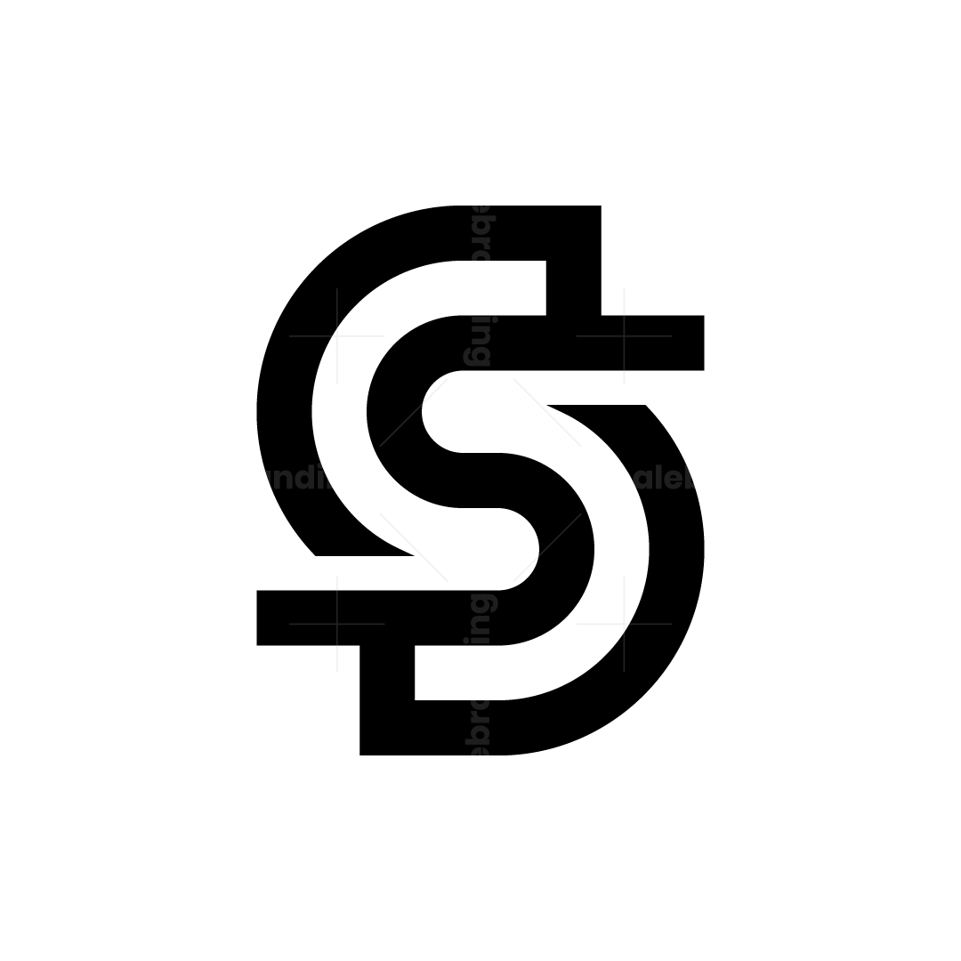 Letter S or SS Simple Logo | Scalebranding