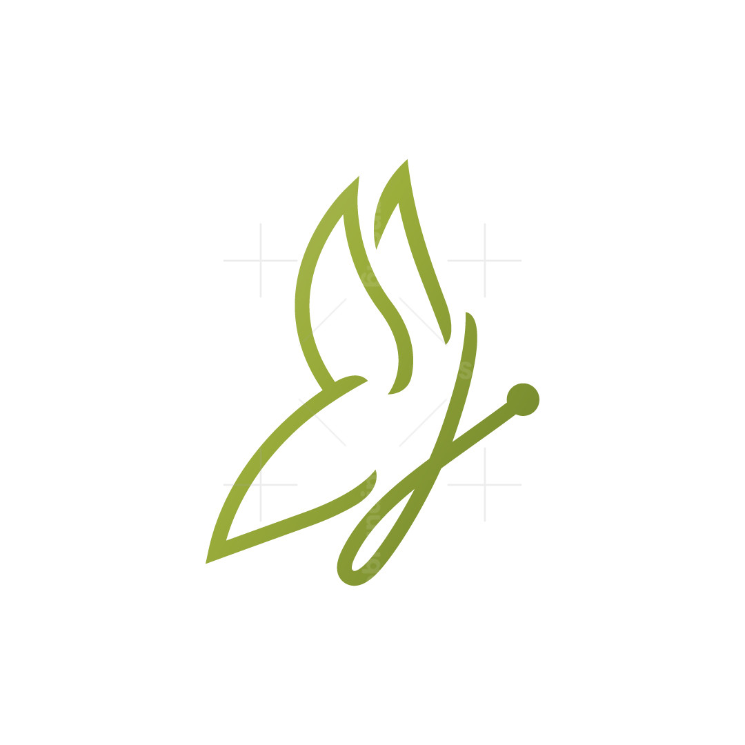 J Butterfly Logo Monarch Logo Letter J Butterfly Logo | Scalebranding