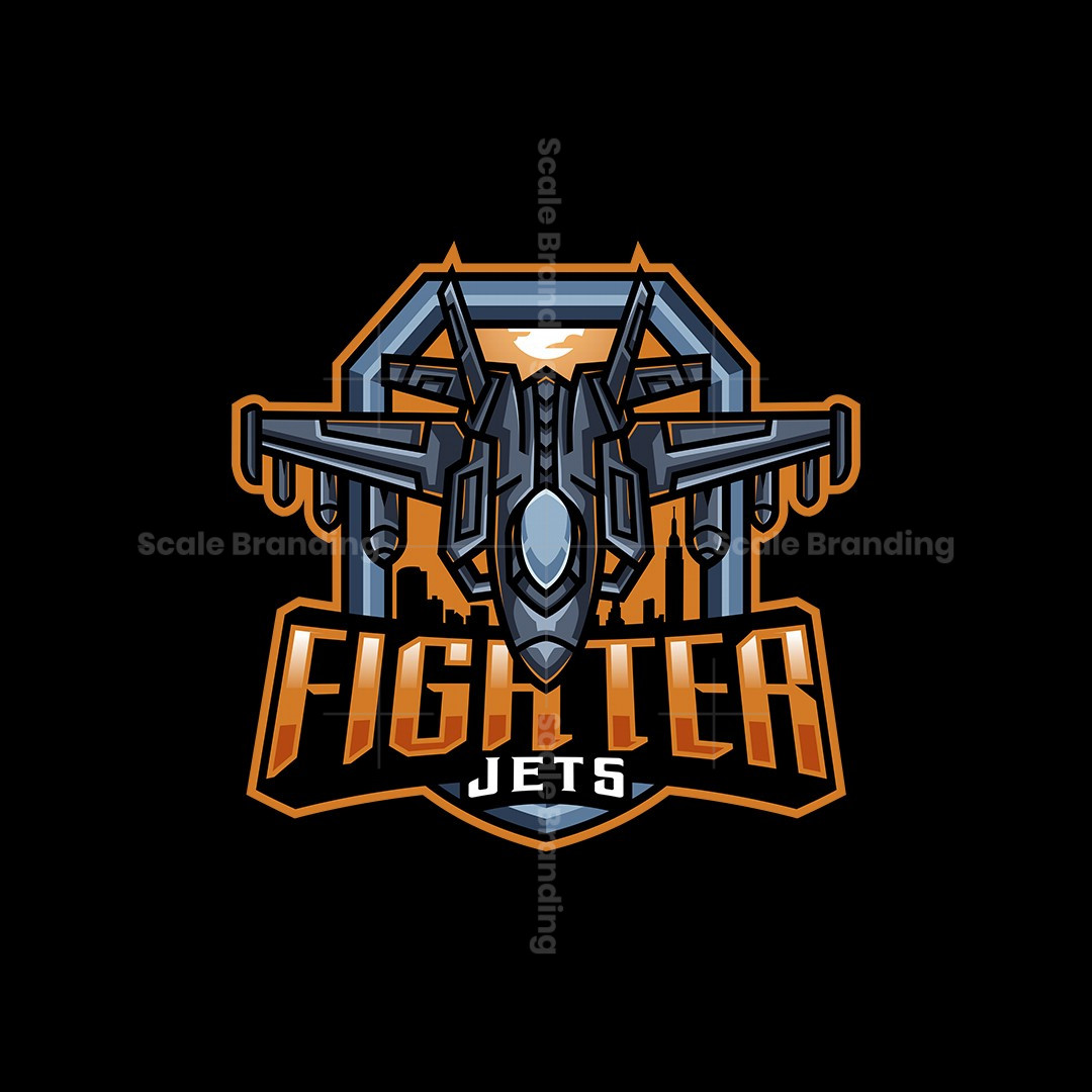 Fighter Jet Logo Defense