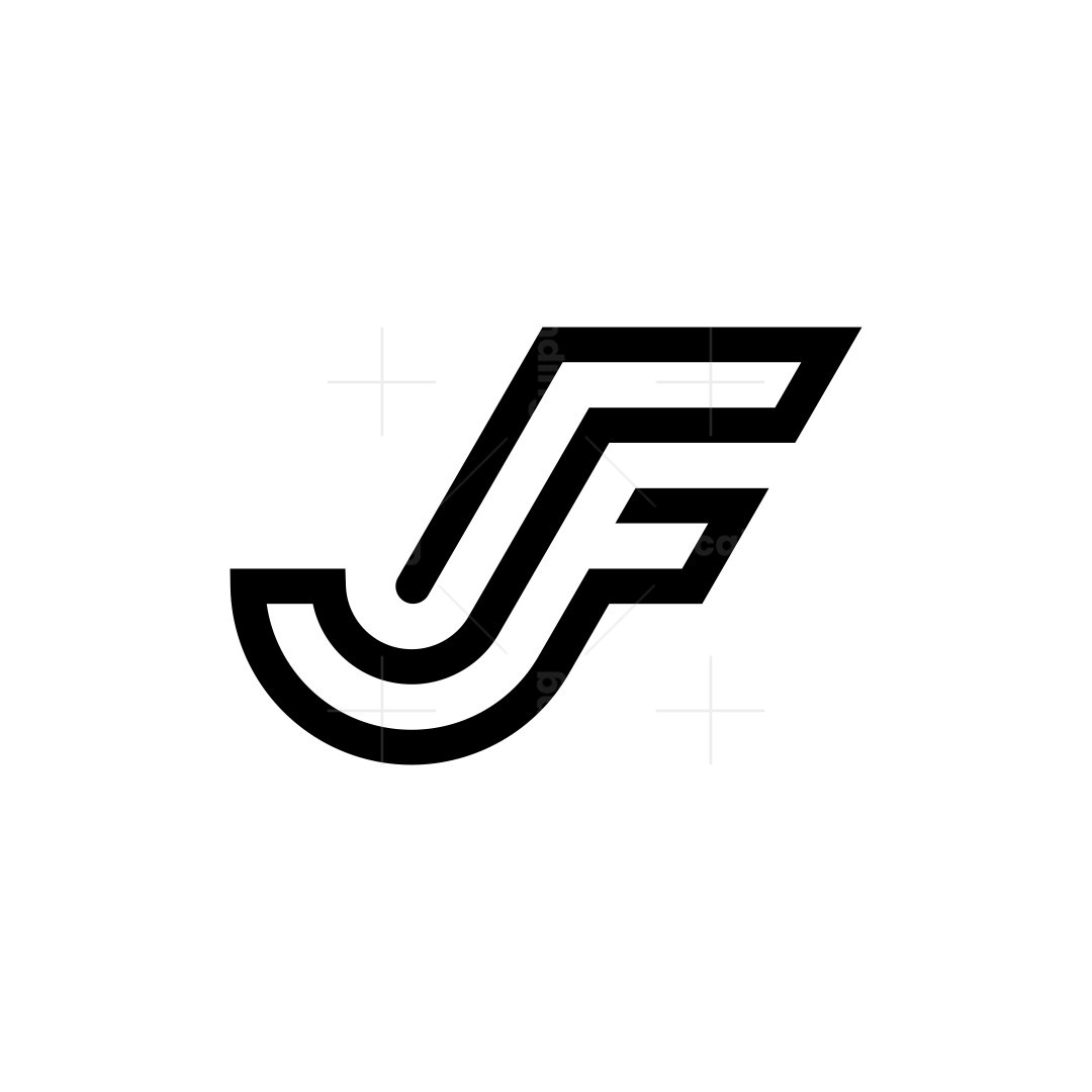 Fj Management Logo Creative Innovative Initial FJ Logo And JF Logo. FJ