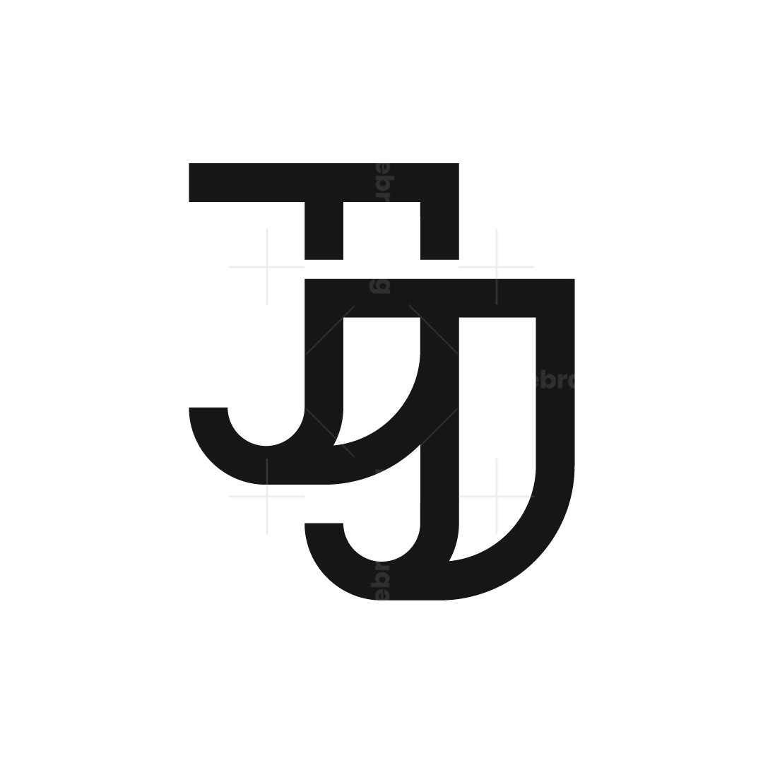 Jj Letter Monogram Logo | Scalebranding