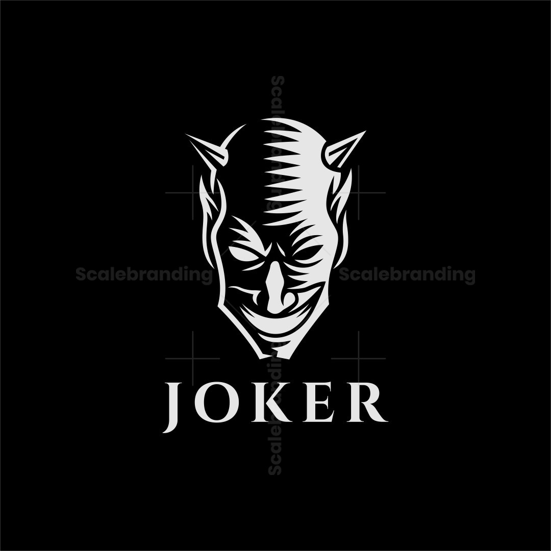 The Jokerr Logo LOGO Design For 5 Joker Land Vibrant Neon Joker Emblem