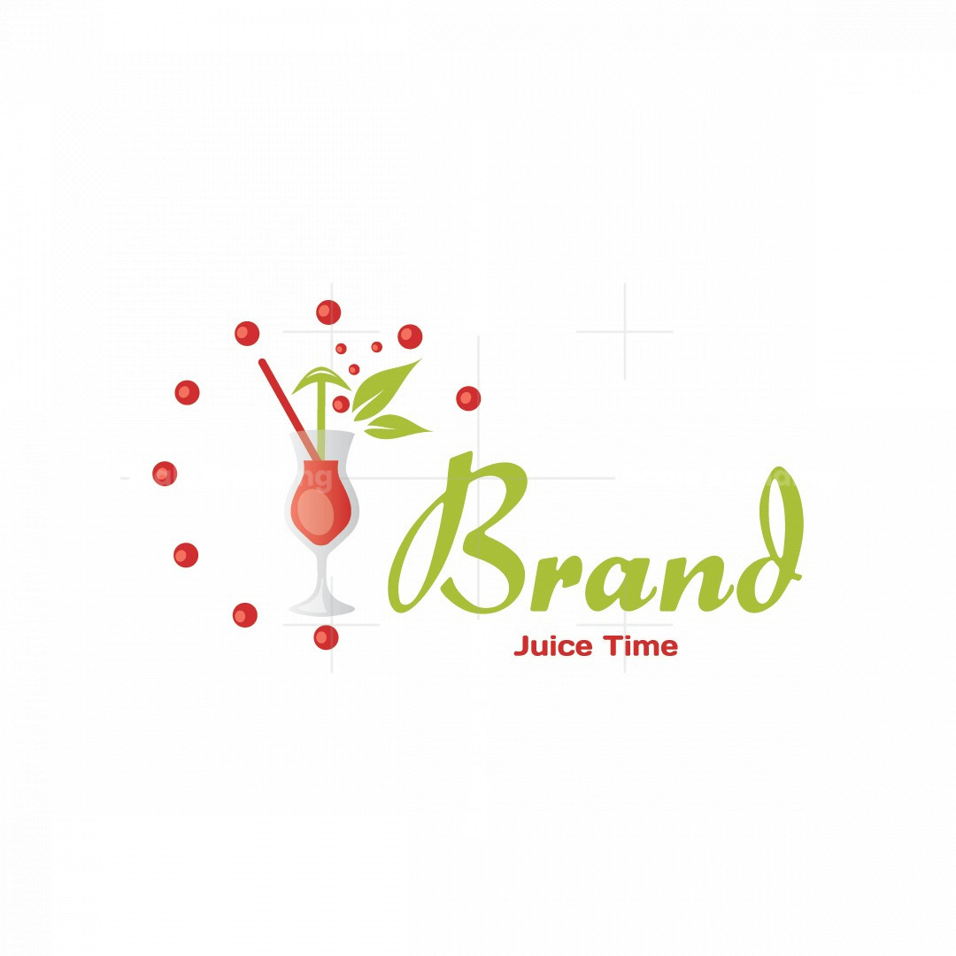 Juice Time Symbol Logo | Scalebranding