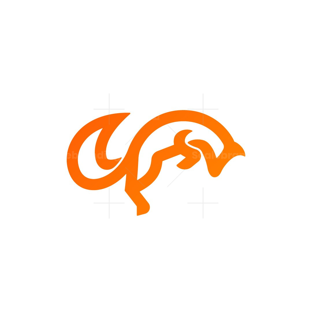 Jumping Fox Logo | Scalebranding