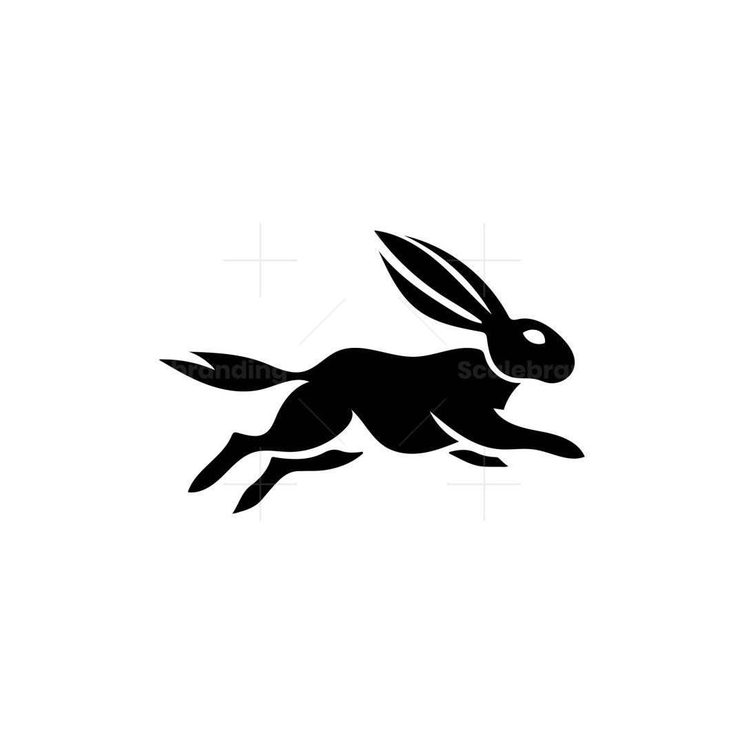 Jumping Rabbit Logo | Scalebranding