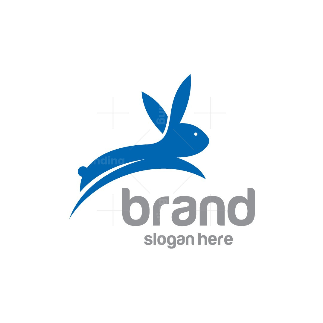 Jumping Rabbit Logo | Scalebranding