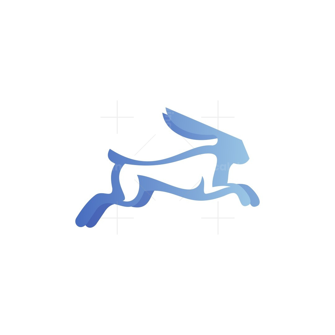 Jumping Rabbit Logo | Scalebranding