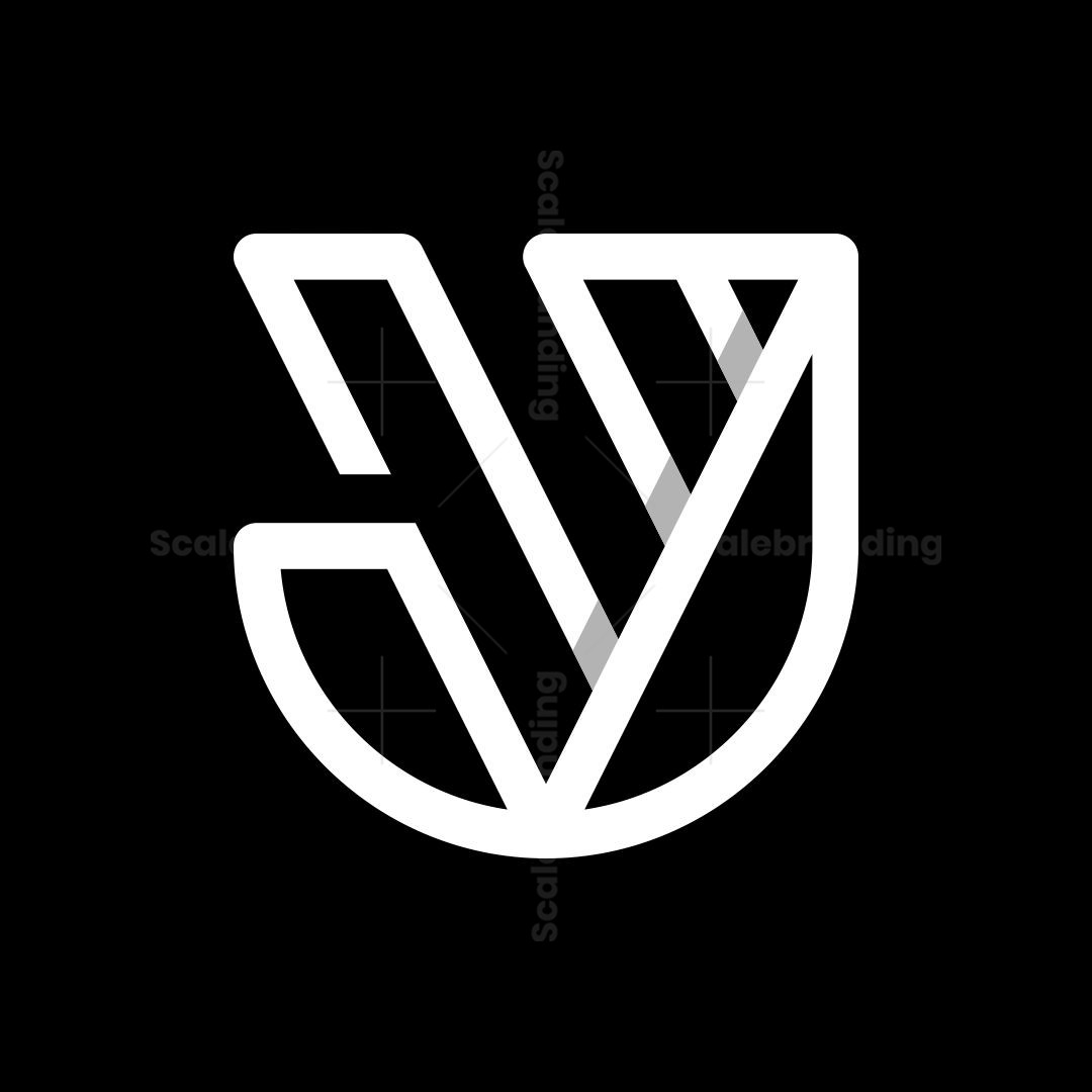 JV VJ Monogram Logo | Scalebranding