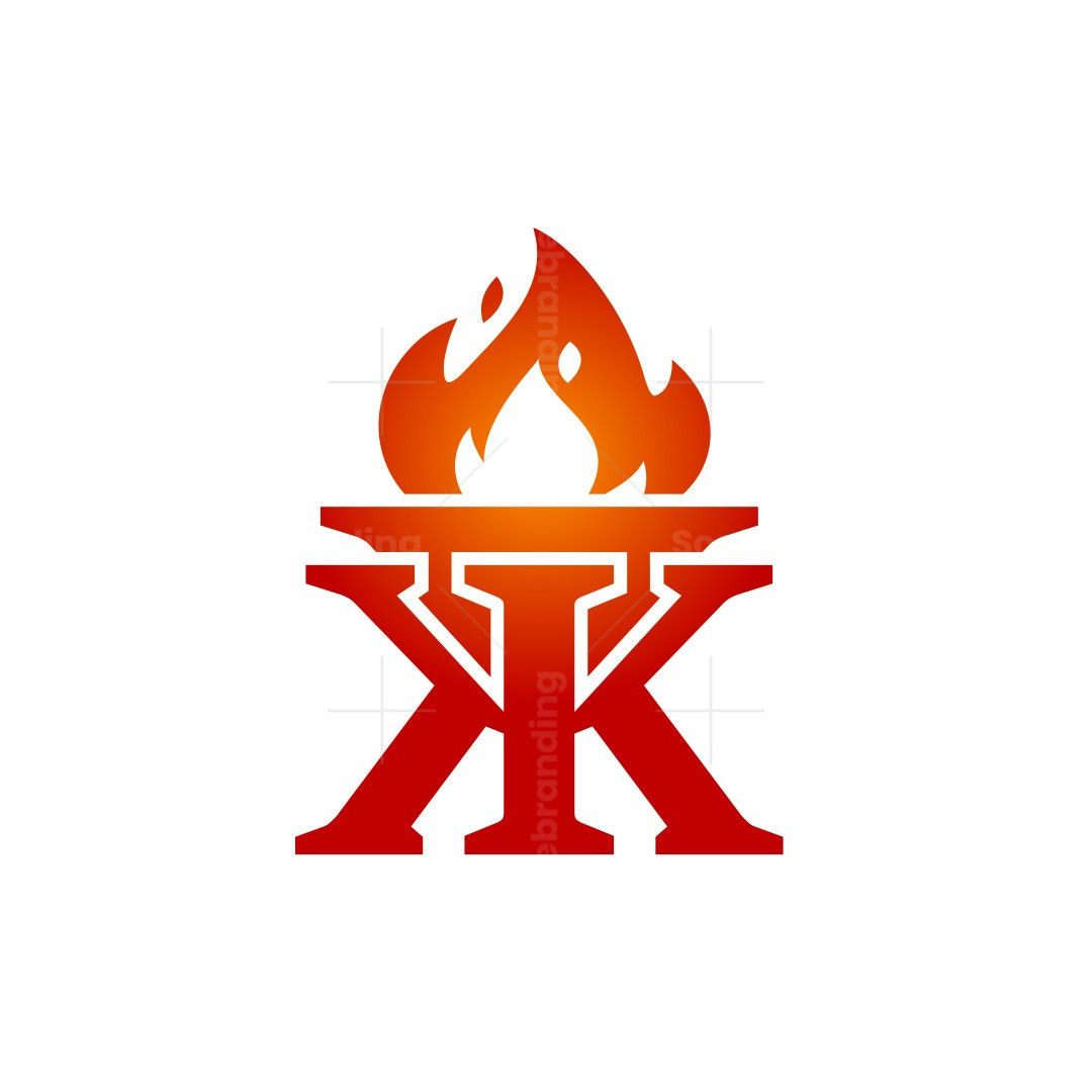 Kk Brazier Flame Red Logo | Scalebranding