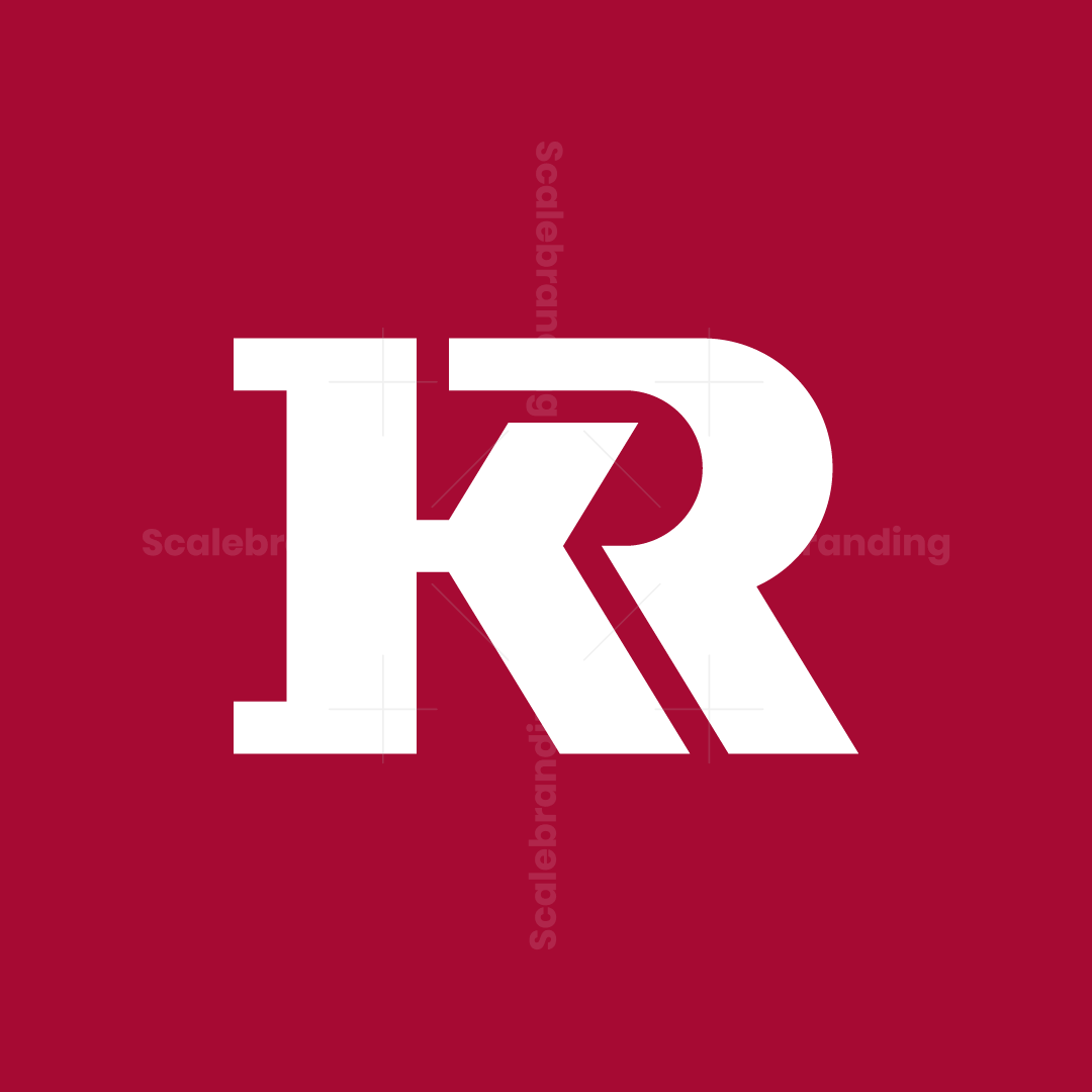 Letters KR RK Monogram Logo | Scalebranding