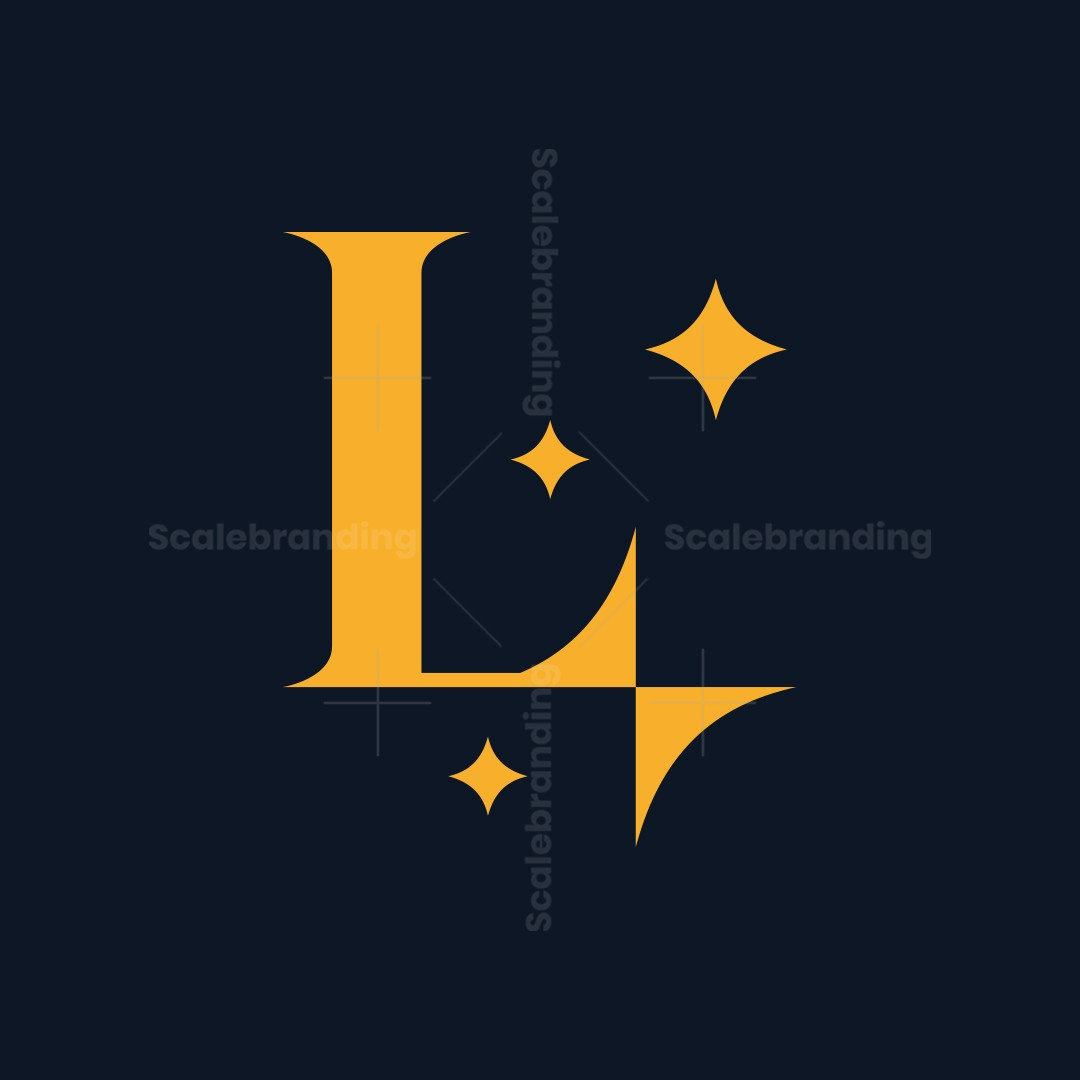 L And Star Logo | Scalebranding