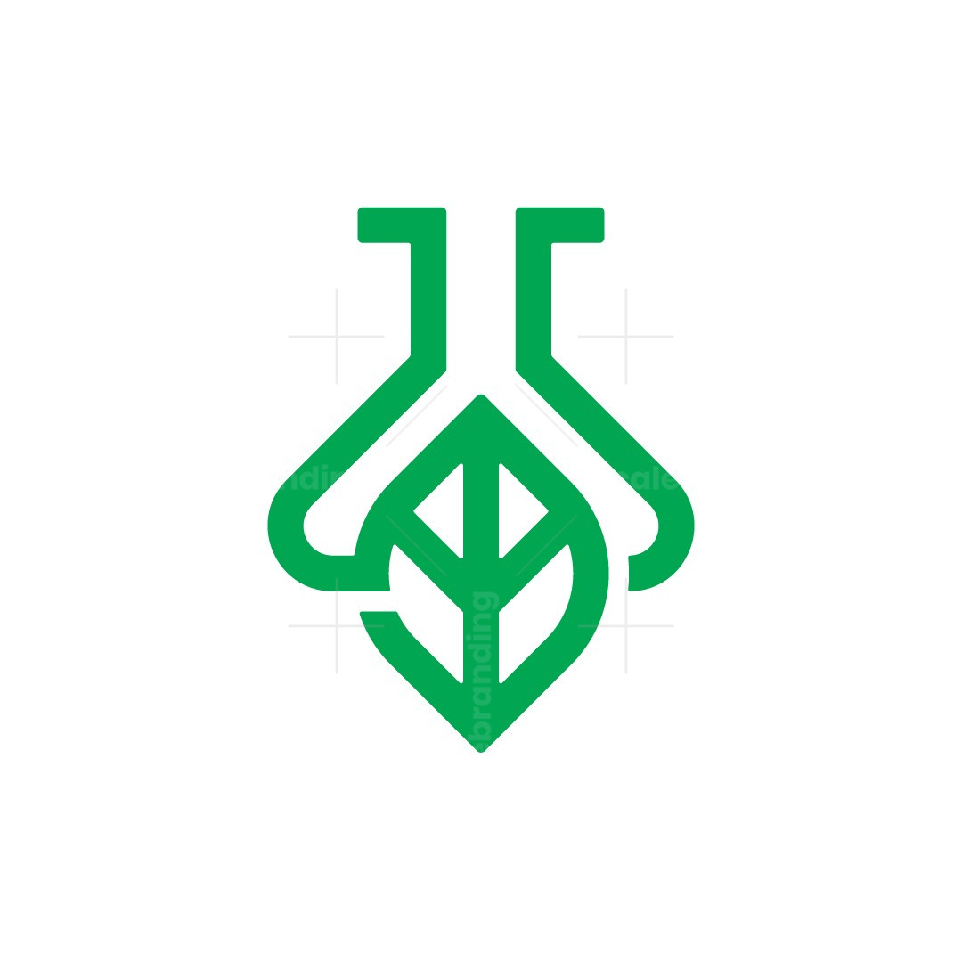Lab Leaf Logo | Scalebranding