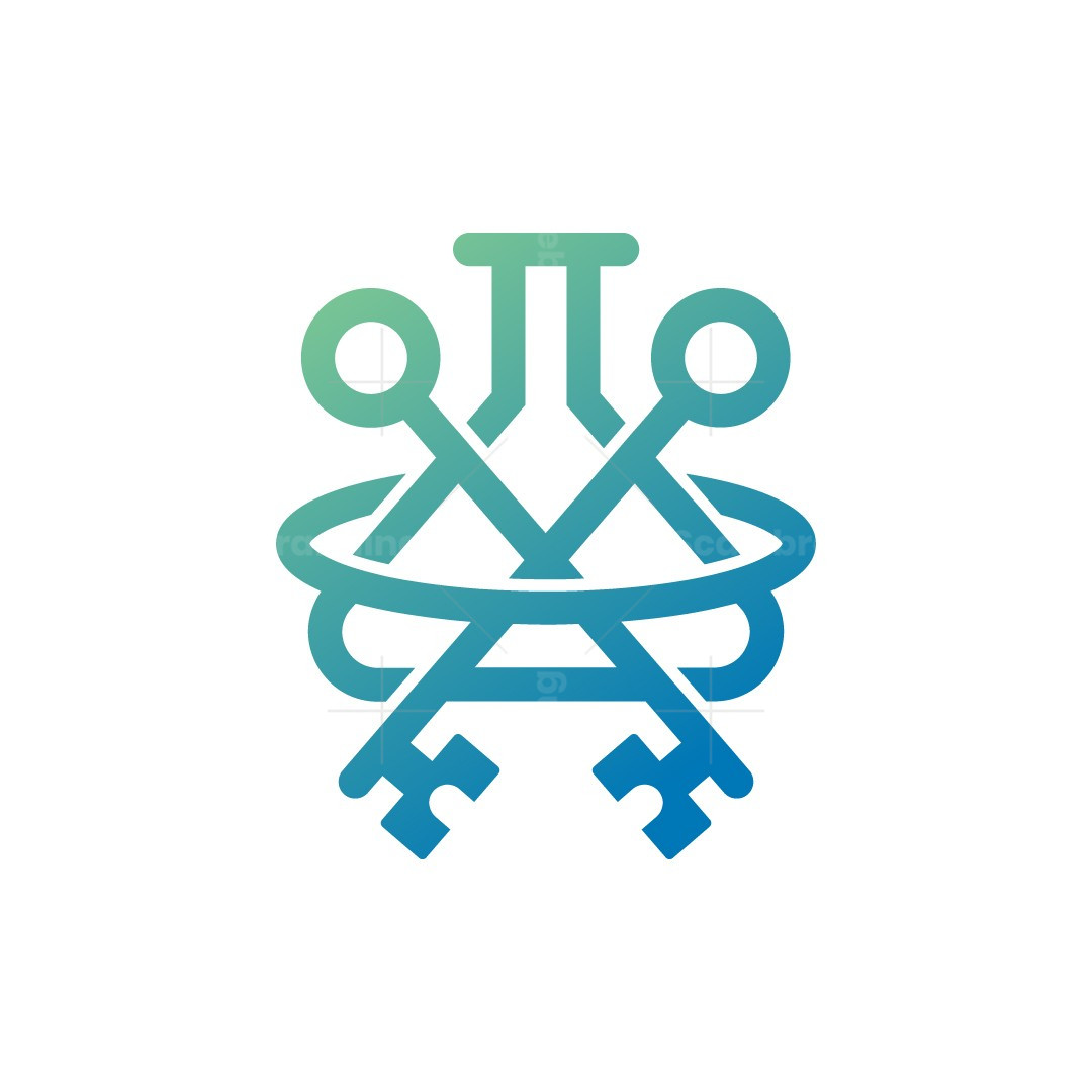 Laboratory Key Logo | Scalebranding