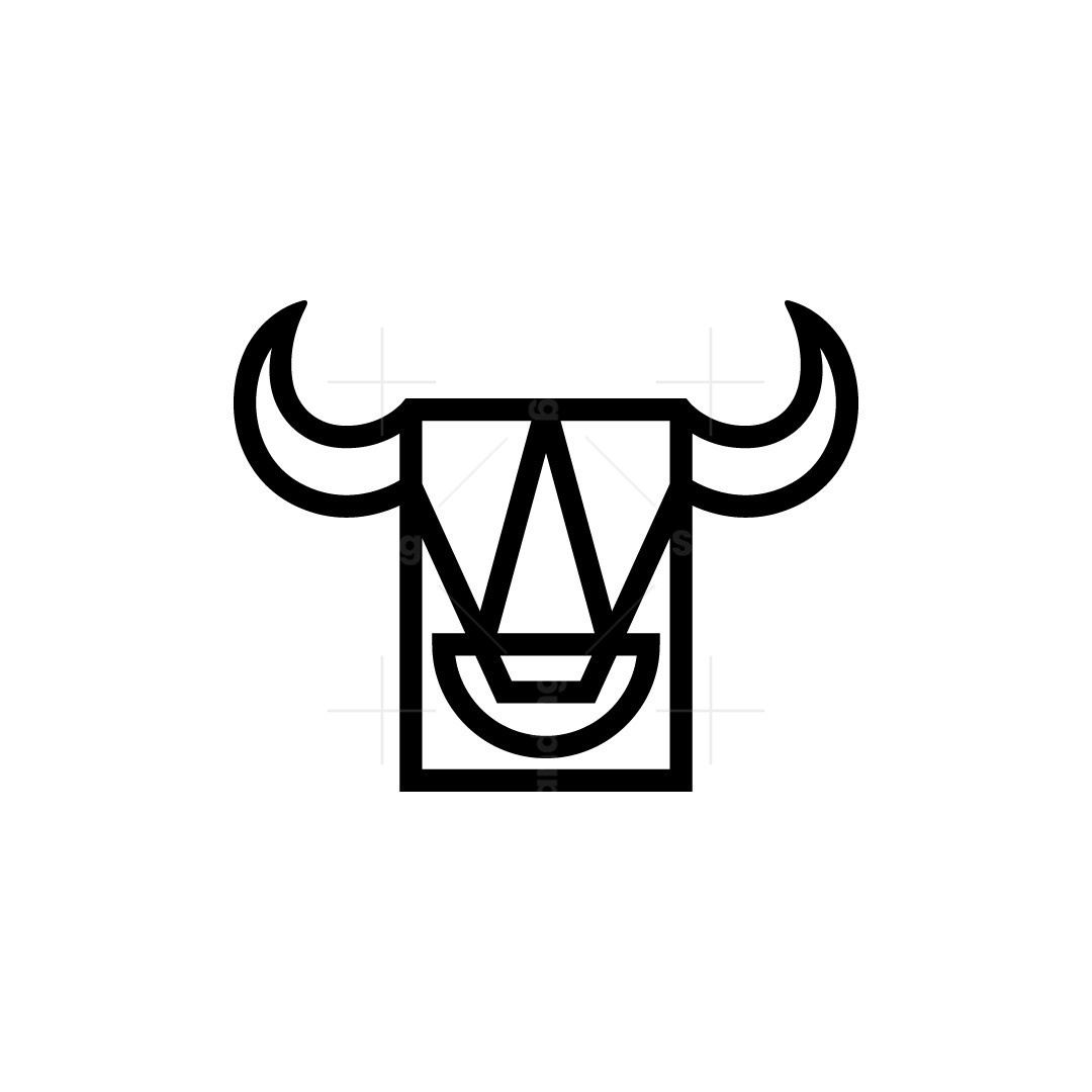 Law Bull Logo Scale of Justice Bull Logo | Scalebranding