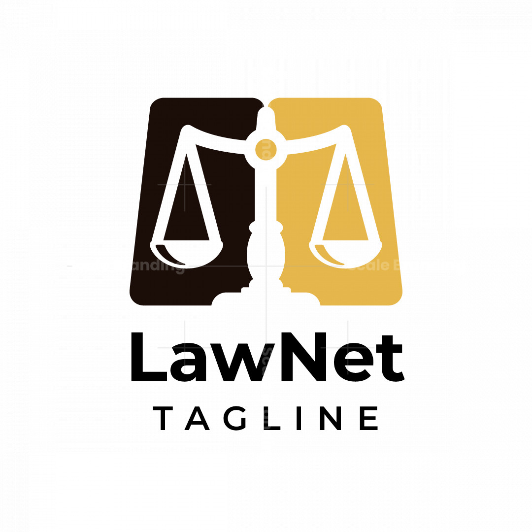 Law Net Attorney Balance Logo | Scalebranding