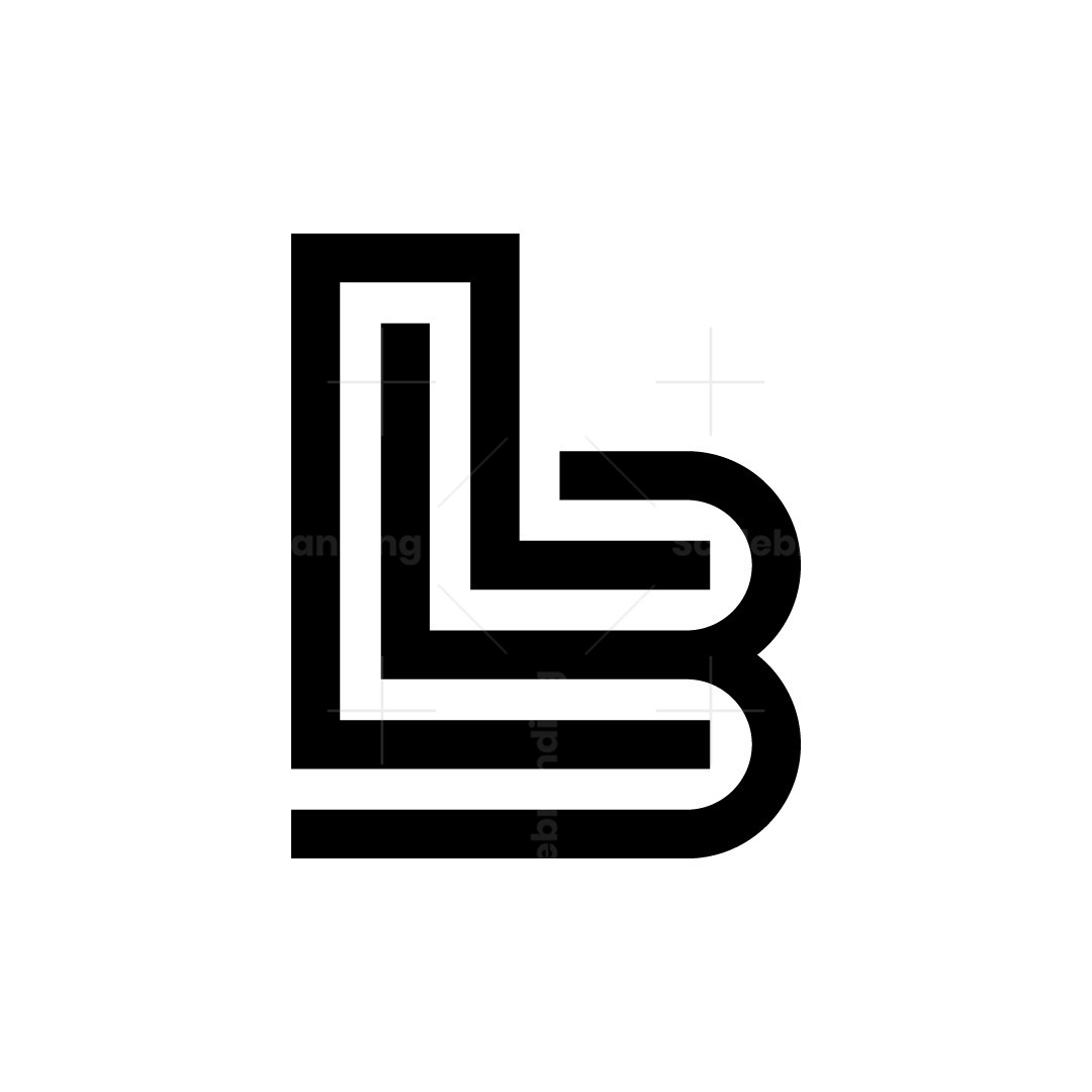 LB Minimalist Monogram Logo | Scalebranding