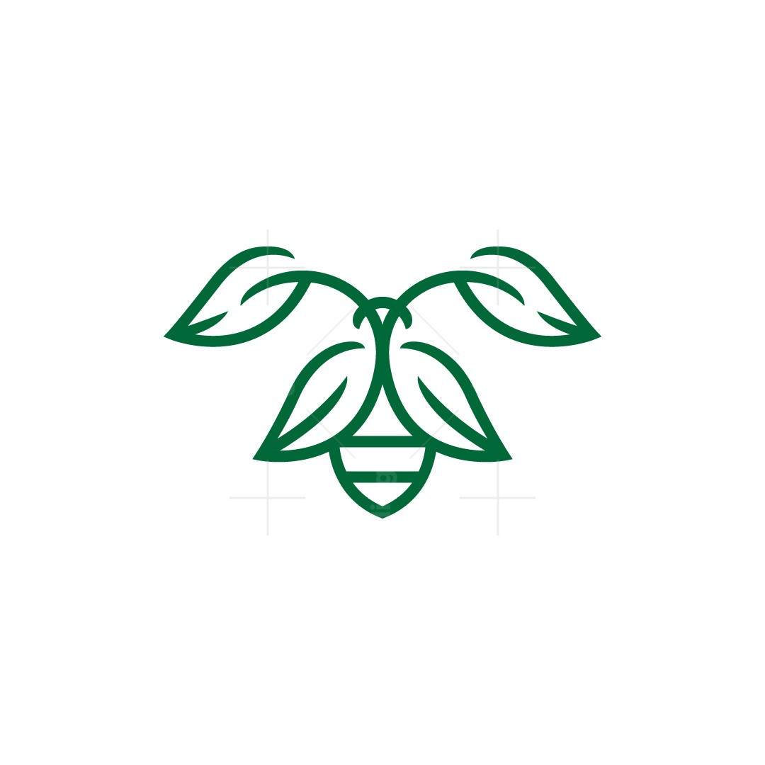 Leaf Bee Logo | Scalebranding