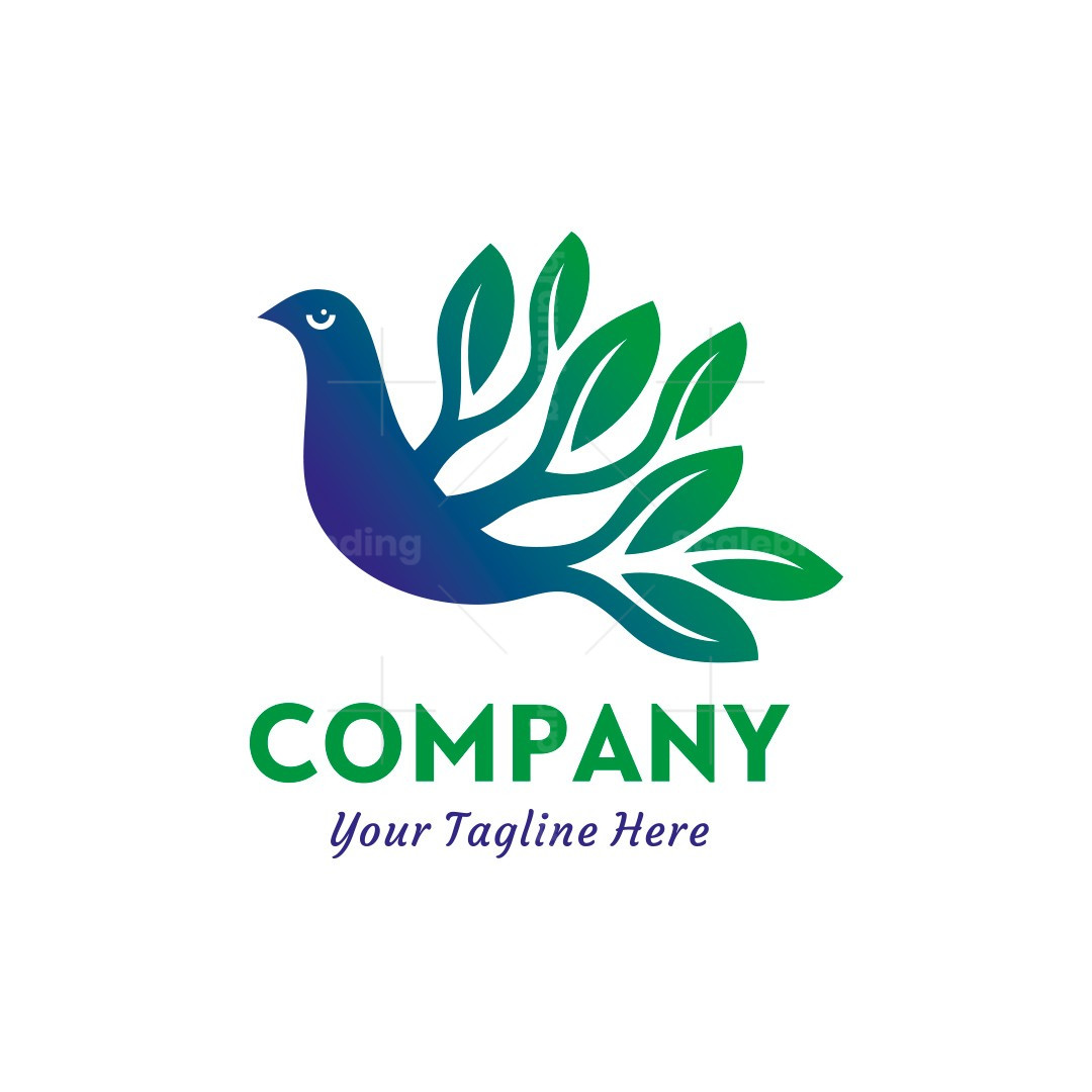 Modern and creative Leaf Bird Logo | Scalebranding