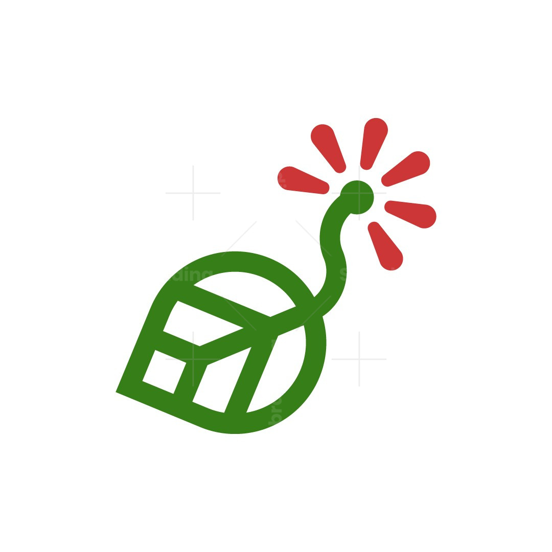 Leaf Bomb Logo | Scalebranding