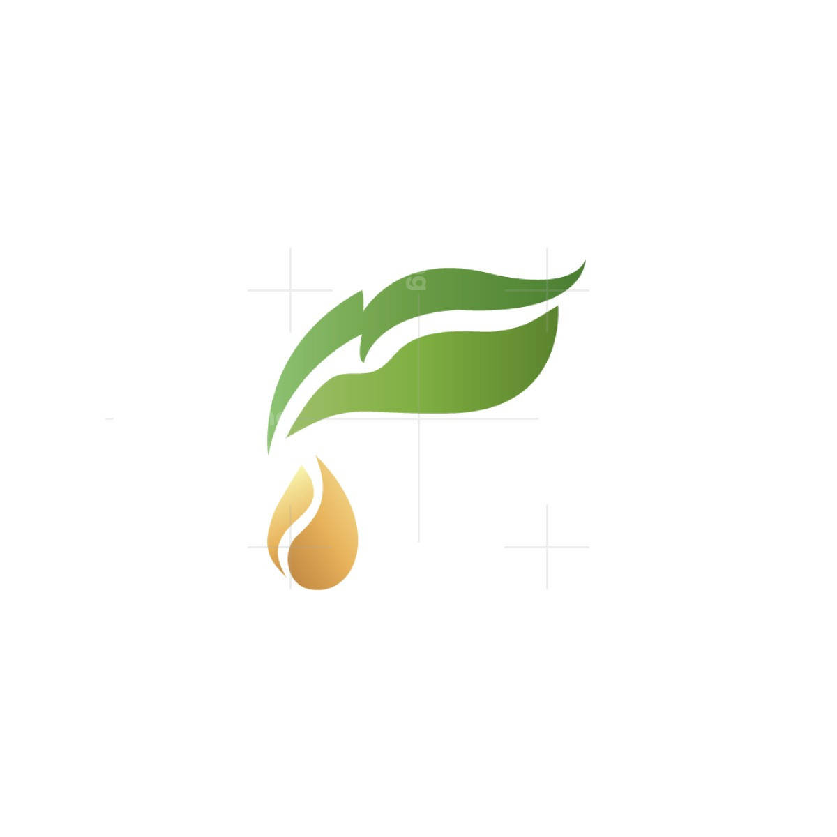 Leaf Drop Logo | Scalebranding