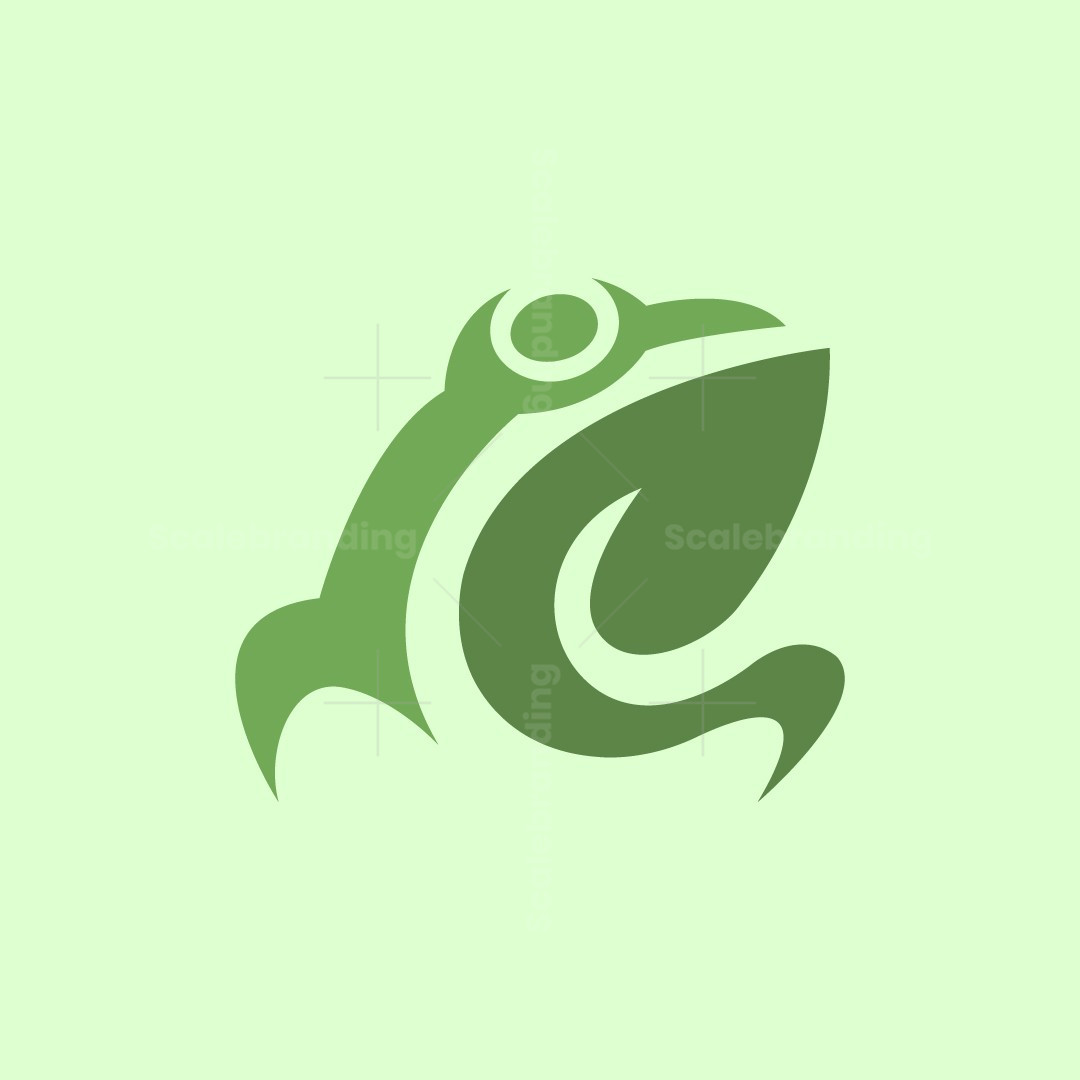 Frog Watermark Poster, Foto Frog Logo, Oleg7799 Koop Op