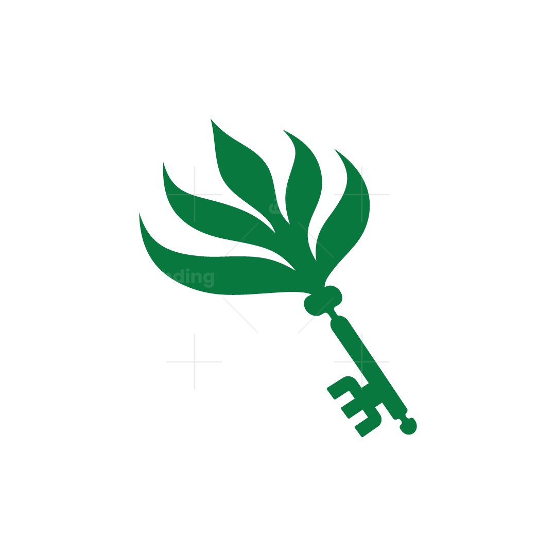Leaf Key Logo | Scalebranding