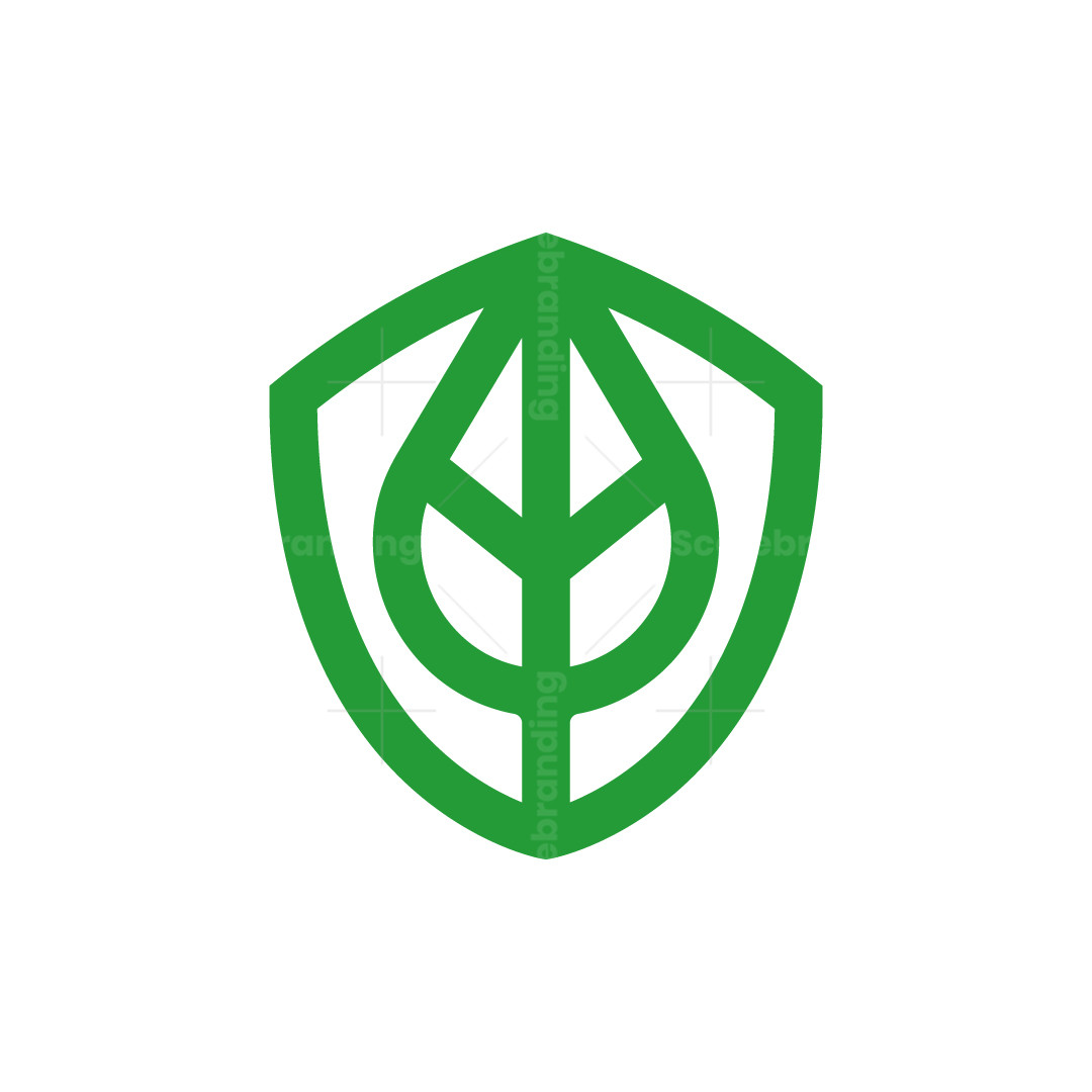 Leaf shield logo | Scalebranding