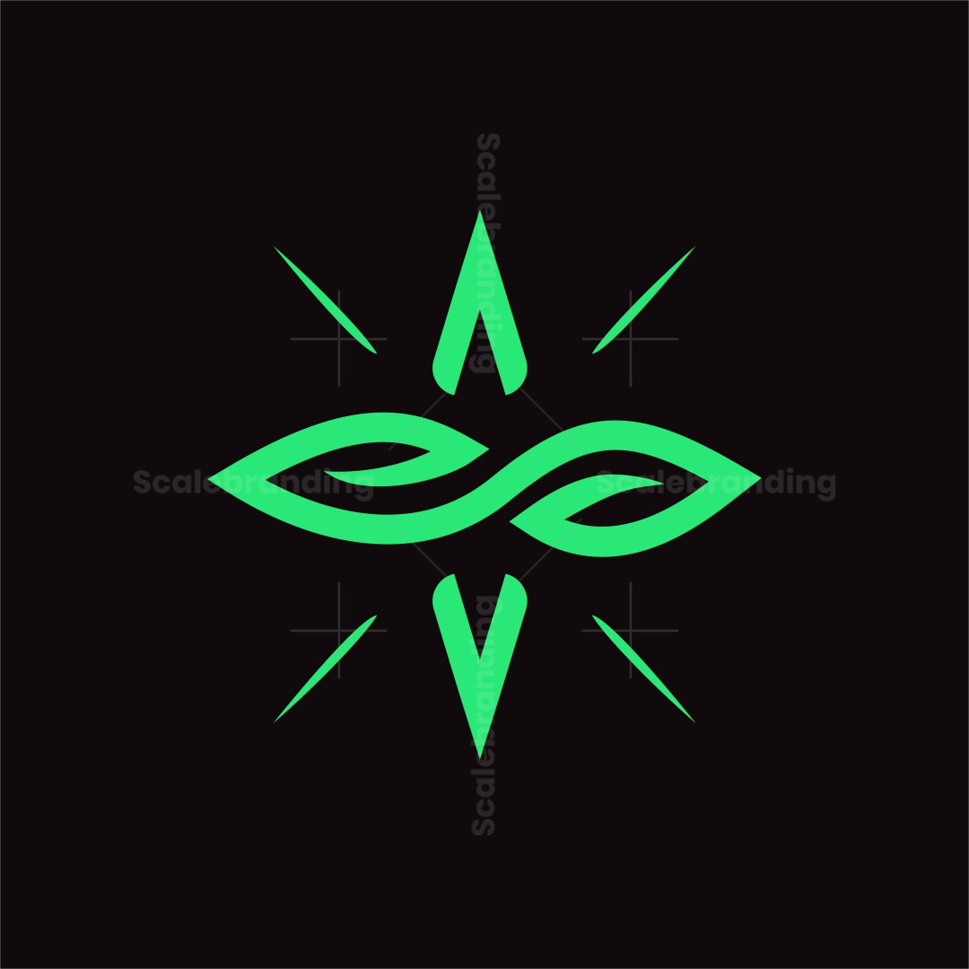 Leaf Star Logo | Scalebranding