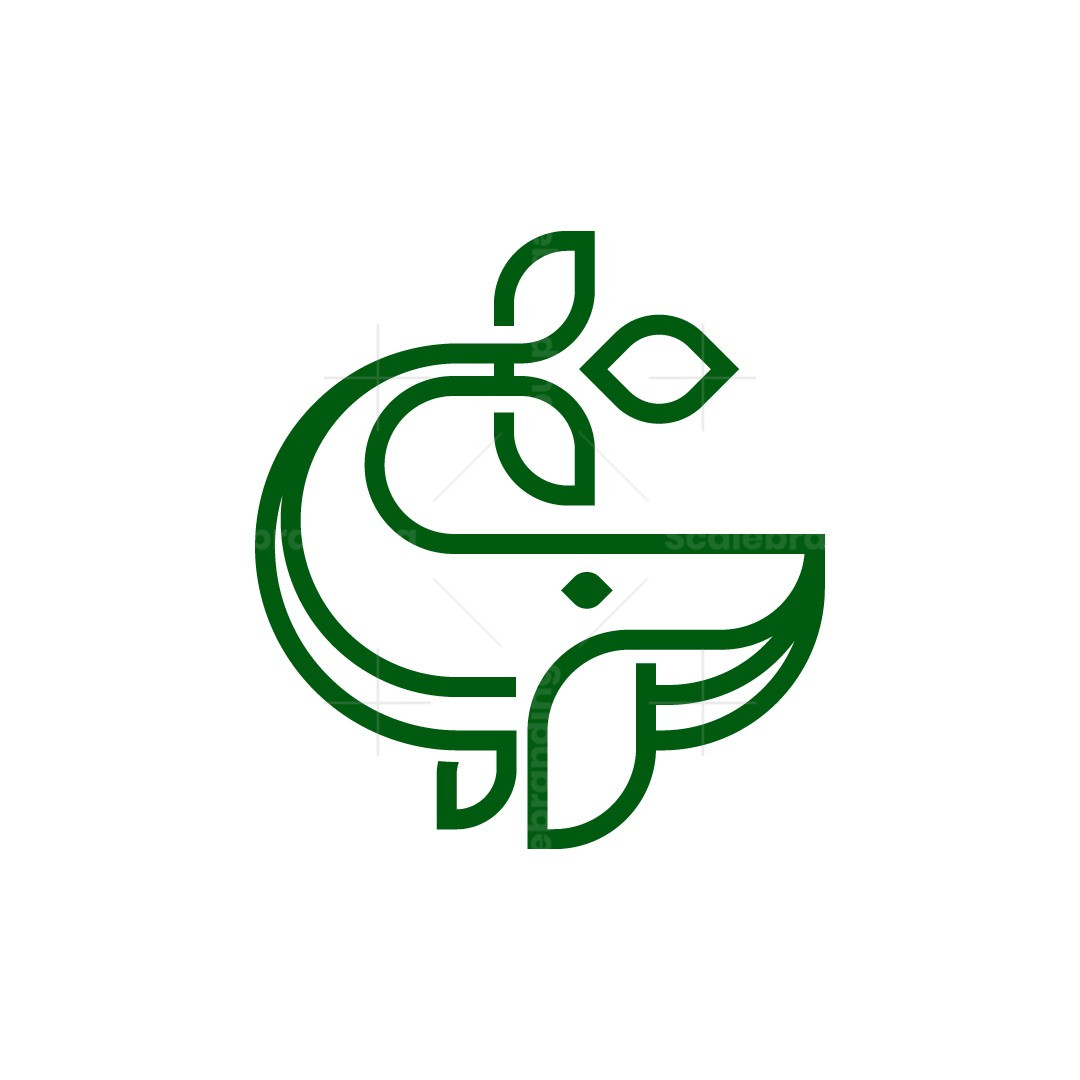 Leaf Whale Logo | Scalebranding