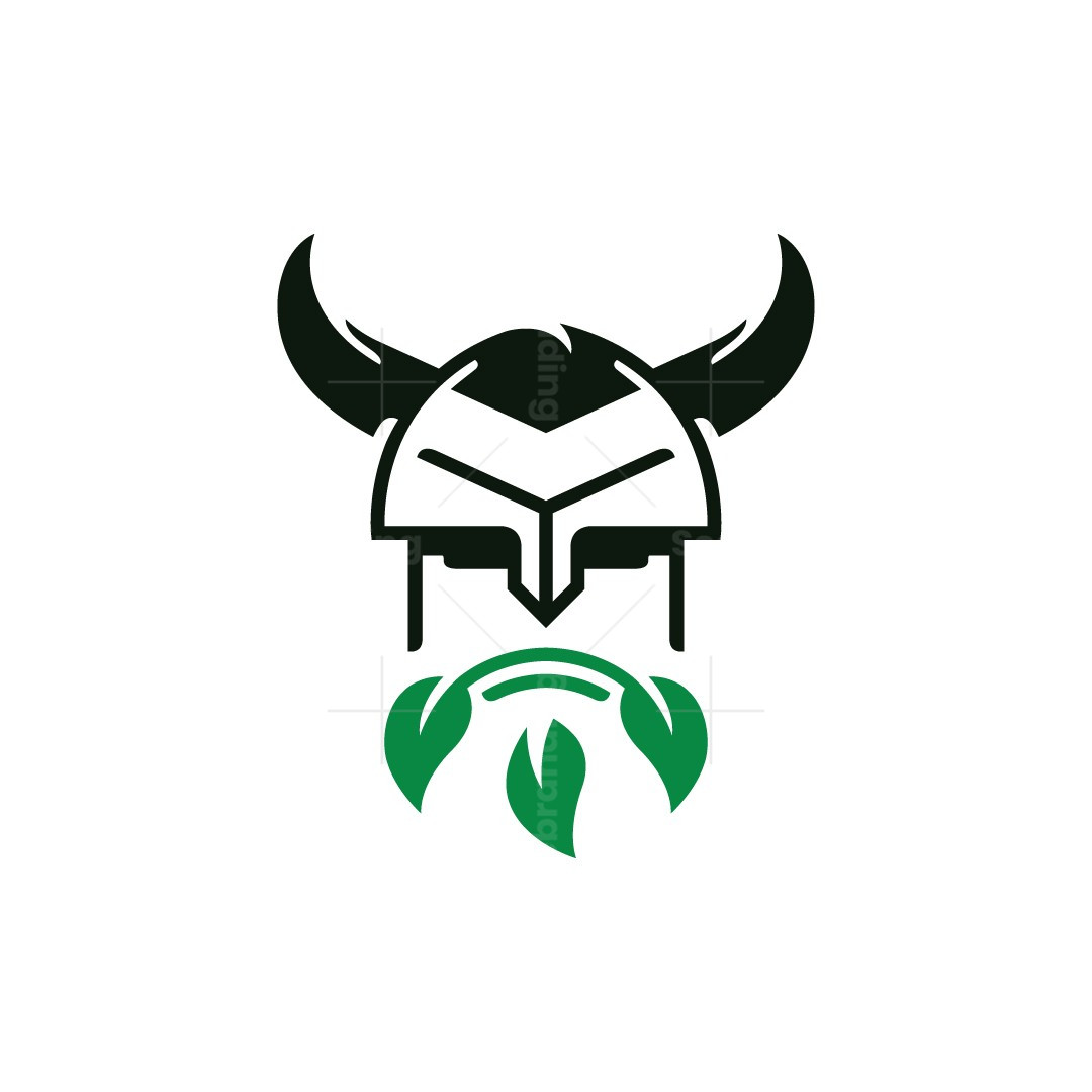 Leaves Leaf Viking Logo Ecology Nature Viking Logo | Scalebranding