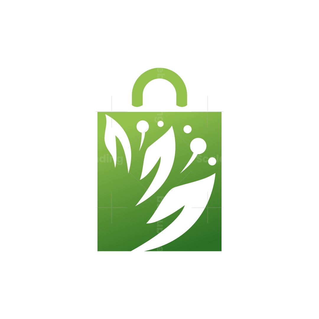 Leaves Shop Logo | Scalebranding