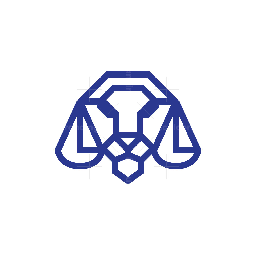 Legal Law Lion Logo Lion Head Logo | Scalebranding